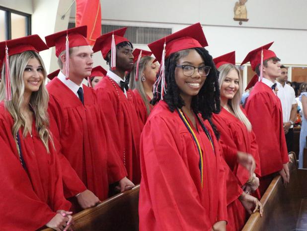 Central Catholic's Class of 2024 graduates at Holy Cross | St. Mary Now