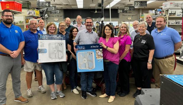 Donating fans to Council on Aging | St. Mary Now