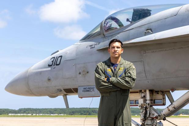 Berwick native part of Navy flyover at MLB Speedway Classic | St. Mary Now